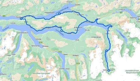 Nordfjordeid The Amazing Briksdal Glacier - Norway Excursions